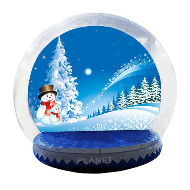 Inflatable Snow Globe 10ft Christmas Decoration Transparent Bubble Tent ...