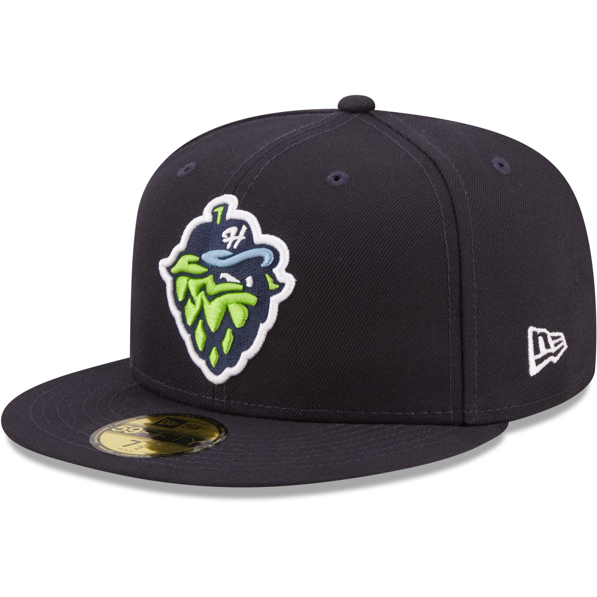 Men's New Era Navy Hillsboro Hops Authentic Collection 59FIFTY Fitted ...