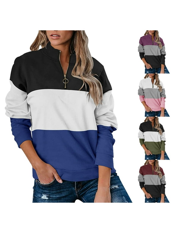 womens-quarter-zip-pullovers