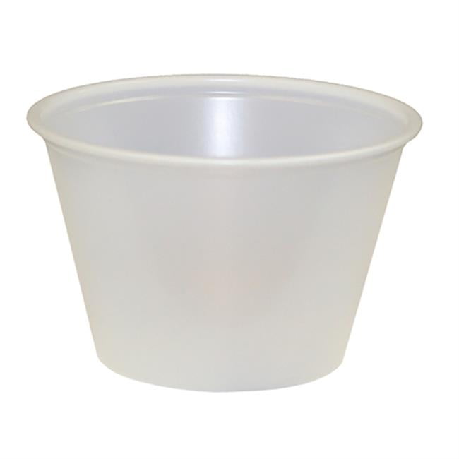 PCT YS400 4 oz Plastic Cup - Translucent - Walmart.com