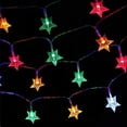 Solar Star String Lights- 6M 30LED Star Garden Lights Star Fairy Lights ...