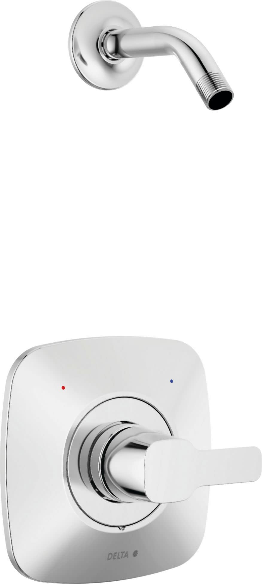 Delta T142339-Lhd-Pp Modern Shower Only Trim Package - Chrome - Walmart.com