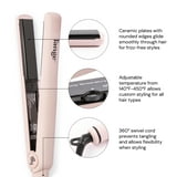 L'ANGE HAIR Aplatir Ceramic Flat Iron Hair Straightener | Adjustable Temp Dual Voltage Hair ...