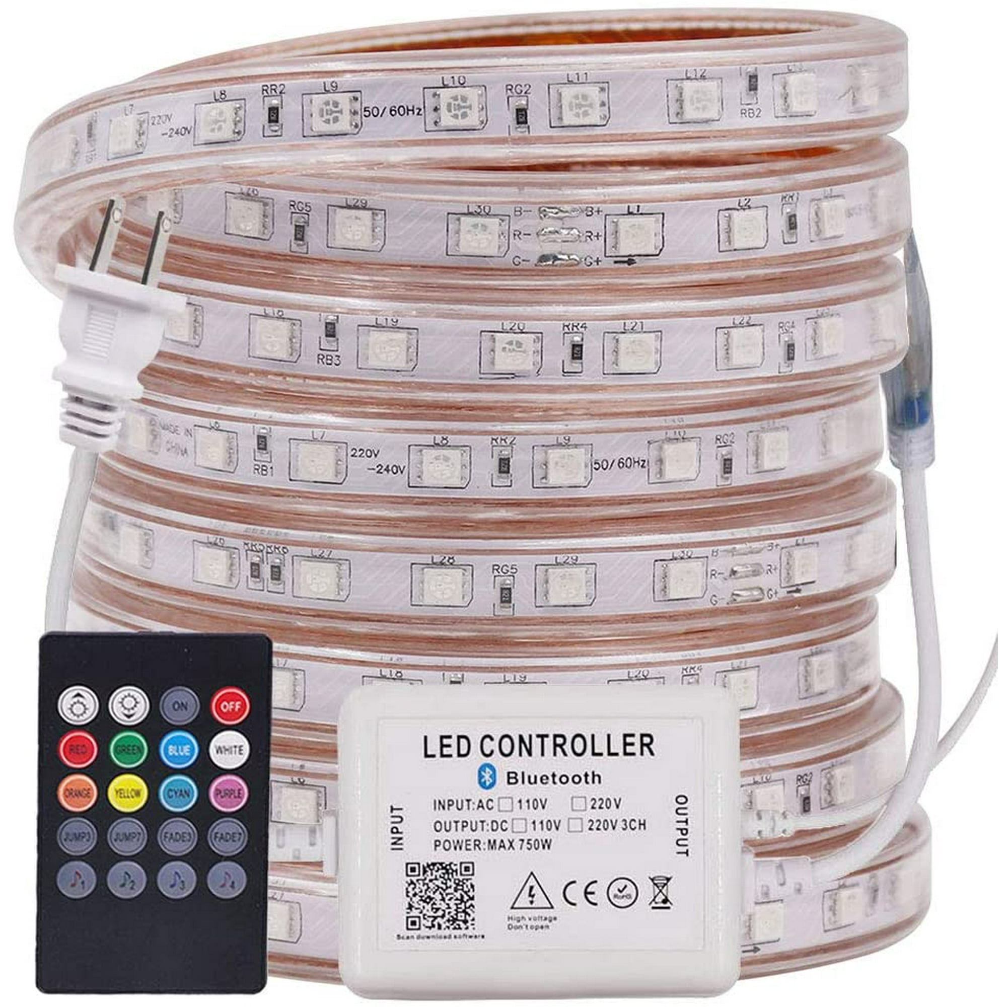 120v Rgb Led Strip Lights | Shelly Lighting