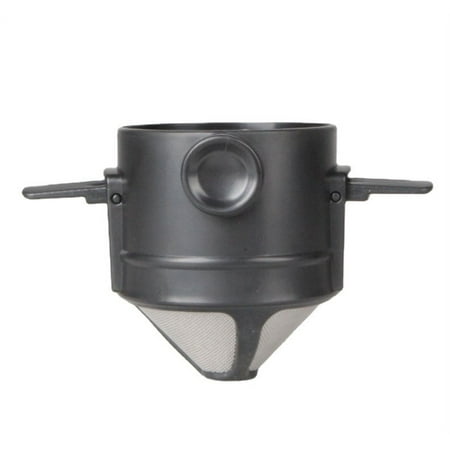 Pour Over Coffee Maker 1-2 Cup, Reusable Cone Coffee Dripper Filter ...