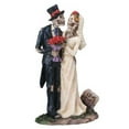 Resin Love Never Dies Skeleton Couple Figurine, Dia de Los Muertos Day of the Dead - Walmart.com