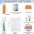 100 Sets Thank You Gift Silicone Keychains Bulk Employee Appreciation ...