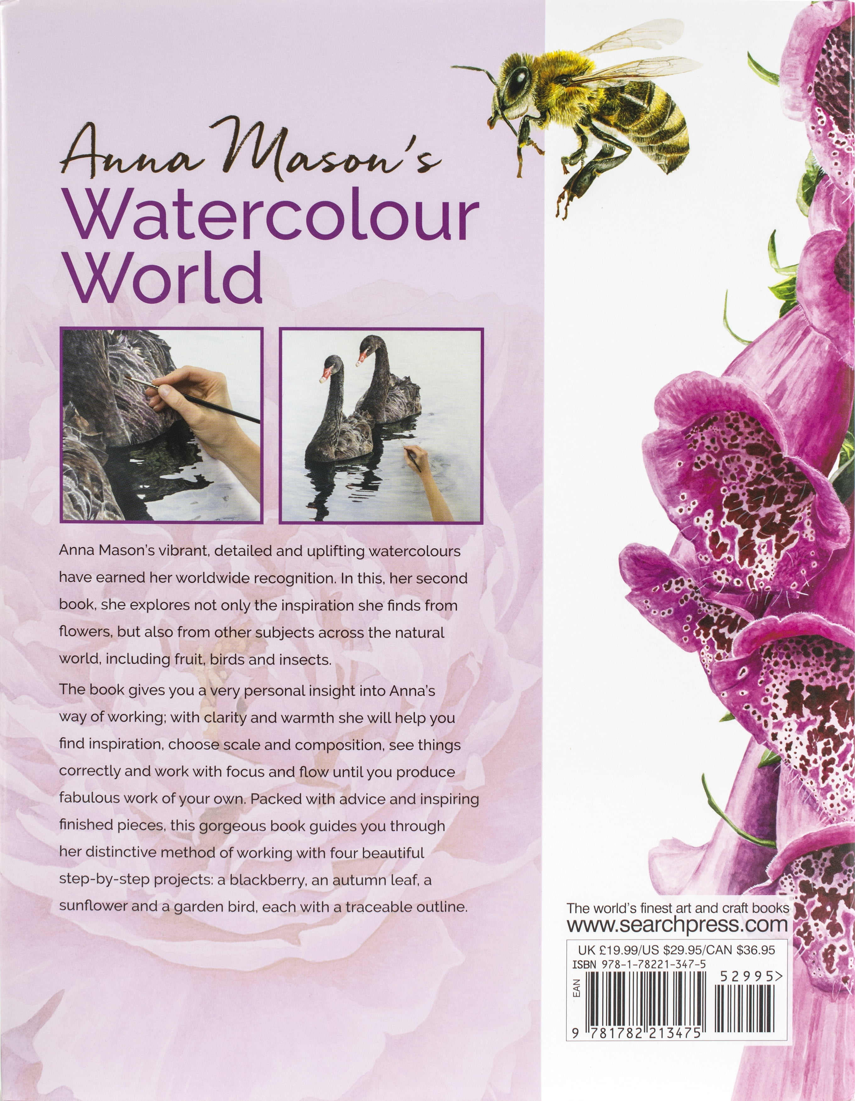 Search Press Books-Anna Mason's Watercolour World - Walmart.com