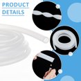 1 Roll Hollow Silicone Tube White 16mm about 5m/roll - Walmart.com