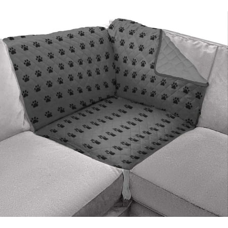 Sofa Shield Patented Sectional Couch Cover, Reversible Corner L Shaped ...