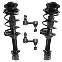 Detroit Axle - Front 8pc Struts Kit for 2012-2017 Jeep Compass 2011 ...