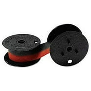 Porelon 11210 Universal Twin Spool Ribbon - Black/Red Ink Compatible ...