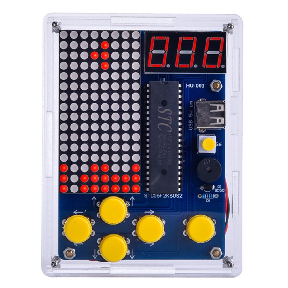 DIY Game Kit Retro Classic Electronic Soldering Kit Tetris Snake Plane ...