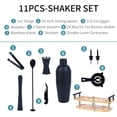 Bartender Kit 10-Piece Cocktail Shakers，Suitable for Making Cocktails ...