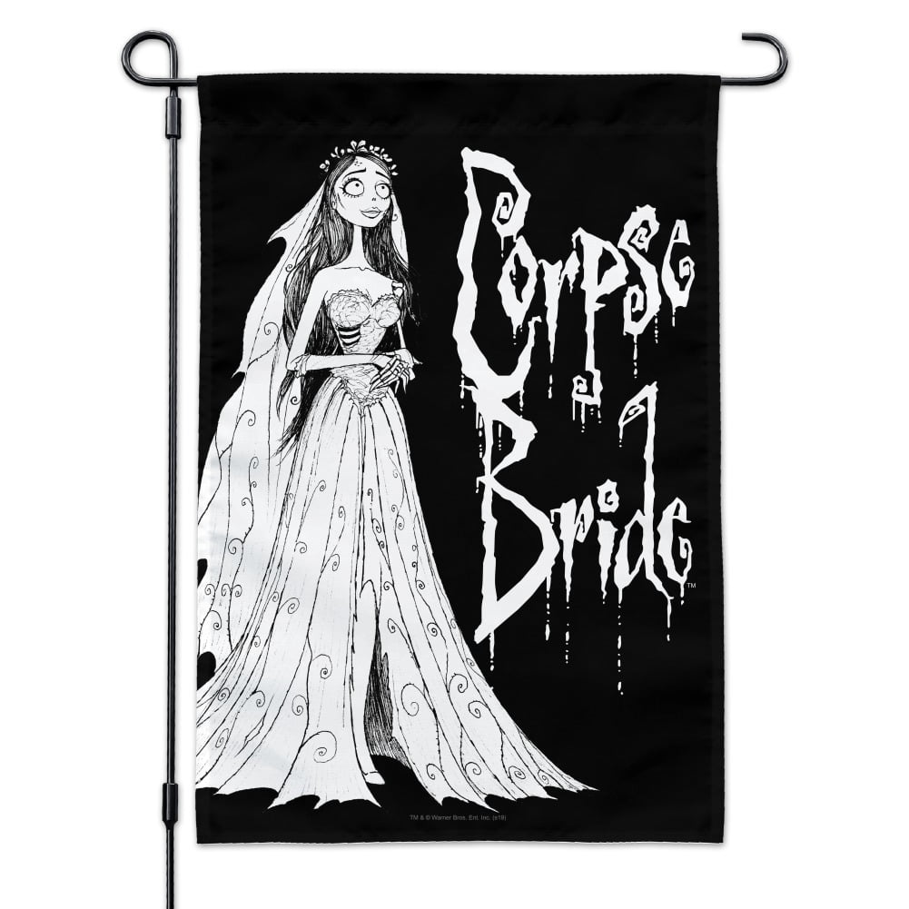Corpse Bride Logo and Silhouette Garden Yard Flag - Walmart.com