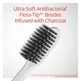 Colgate Gum Health Adult Manual Charcoal Toothbrush, Ultra Soft, 4 Pack ...