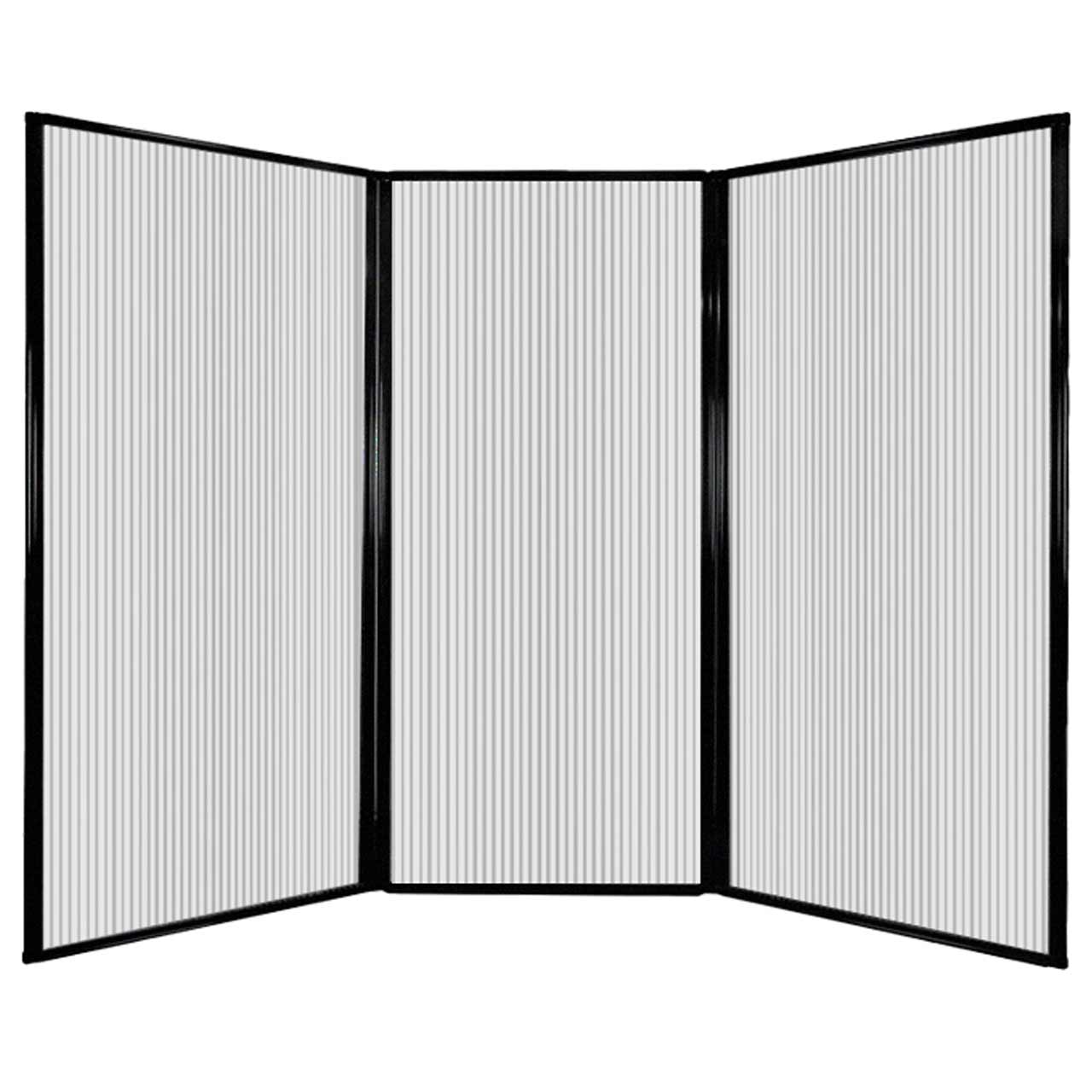 Versare Polycarbonate Privacy Screen Folding Panel | 3 Panels | 7'6 ...