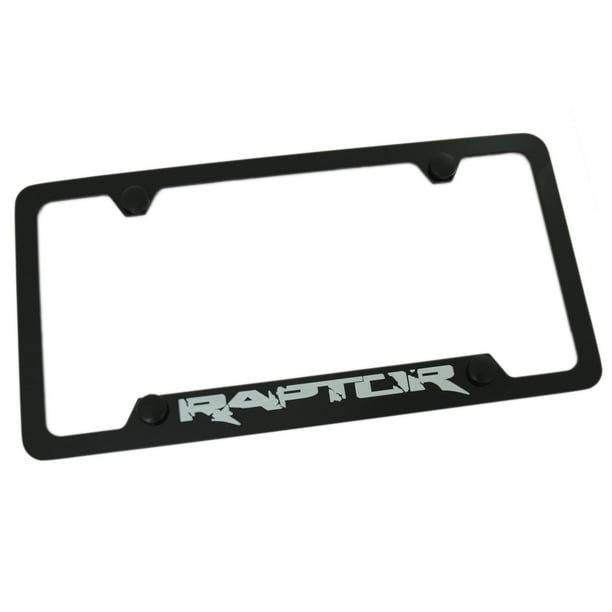 Ford F150 Raptor License Plate Frame (Black) - Walmart.com - Walmart.com