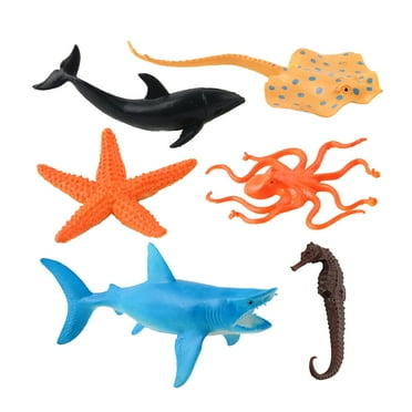 Animal Planet Ocean Collection: Shark Storage Head with Sea Figures ...