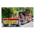 Deng rui 18"x84" Oversize Load Sign for Trucks w/Bungee Cord & Hook ...