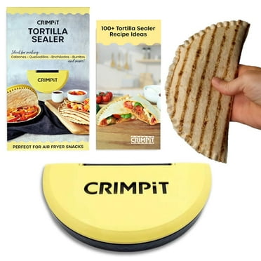 CRIMPiT Tortilla Sealer + Sandwich Bundle, For 10-12” & 6” Flour ...
