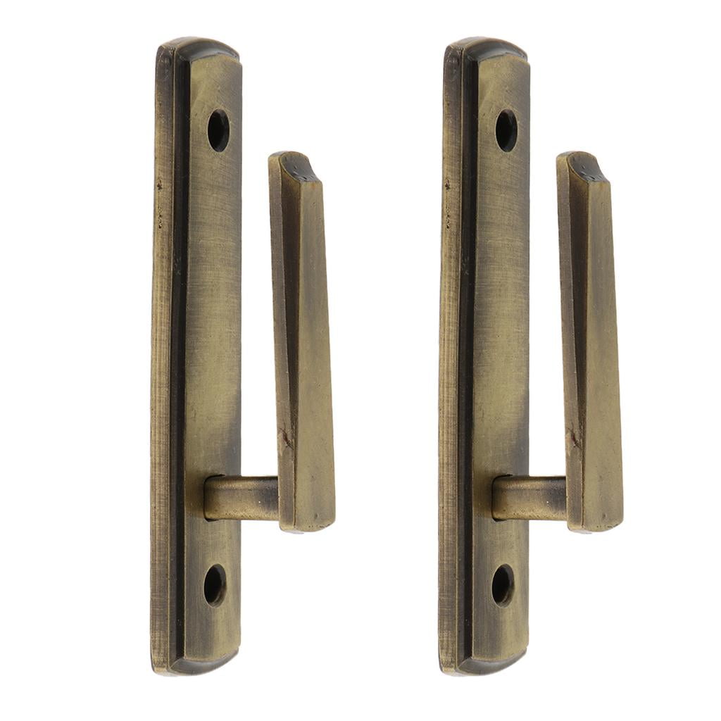 Set of 2 Durable Simplicity Window Curtain Holdback Tiebacks with ...