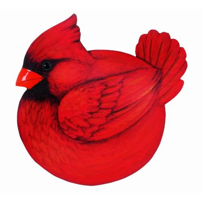 Spoontiques 13072 9 in. Stepping Stone - Cardinal - Walmart.com