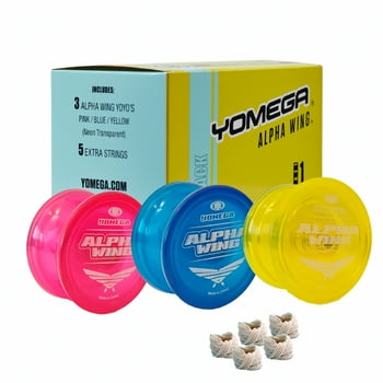 Buy Yomega 3X Alpha Wing Yoyo, Fixed axle yo-yo Designed for Beginner ...