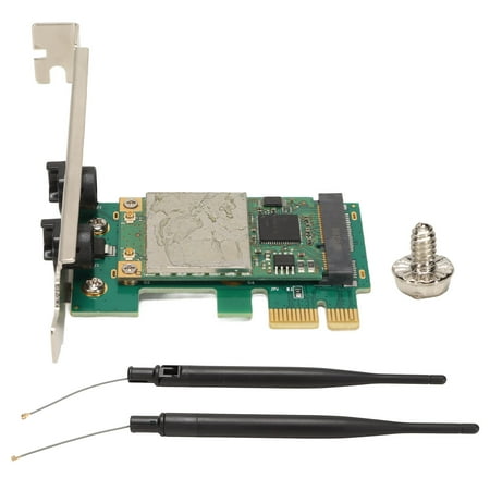 PCIE WiFi Card, PCB Material 2.4GHz 5.0GHz PCIE To Mini PCIE Mini PCIE ...