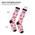 Compression Socks For Women And Men - Pink Pig Nose Compression Socks ...