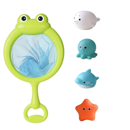 TopLLC Pool Toys,Beach Toys Baby Bathing Floating Soft Rubber Animals ...