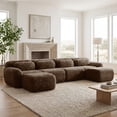 U-shaped Boneless Sofa,32D High Density Sponge Bottom,Anti-Slip Design ...