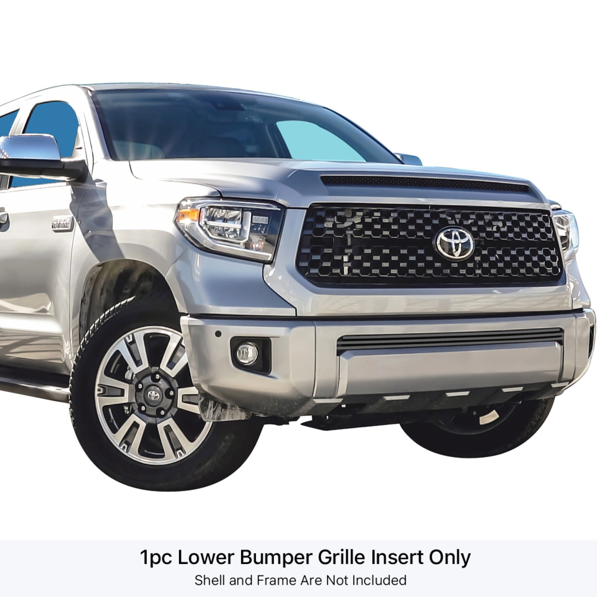 2014-2021 Toyota Tundra Stainless Steel Black Powder Coated Finish 8X6 ...