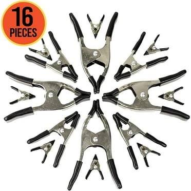 DCT Spring Miter Clamp Assortment & Pliers Corner Molding Trim Frame ...