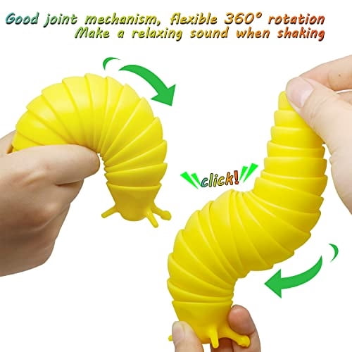 Slinky Sensory Slug Fidget Toy - Escritorio articulado Stim Toys ...