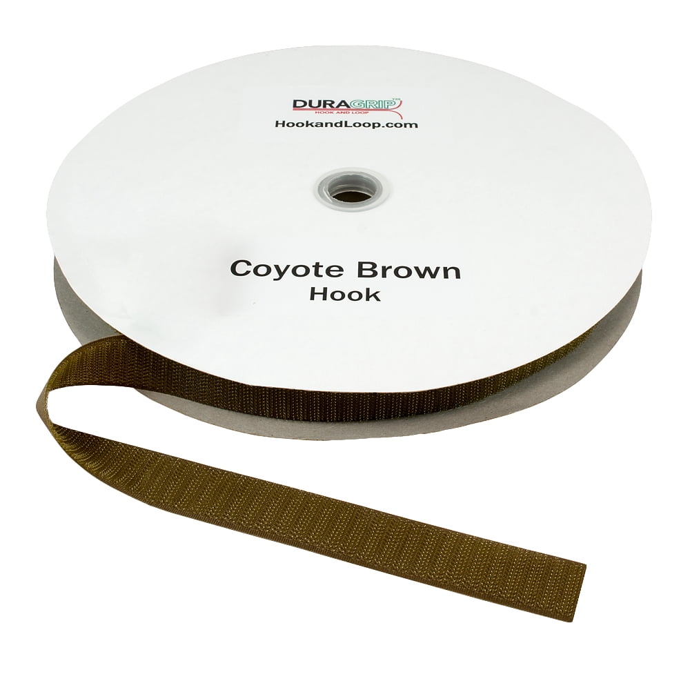 DuraGrip® Brand - 1" Coyote Brown Hook Sew-On - Walmart.com