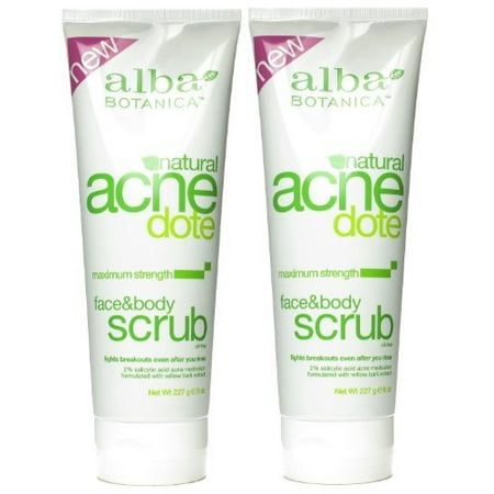 Alba Botanica Alba botanica natural acne dote face body scrub maximum ...