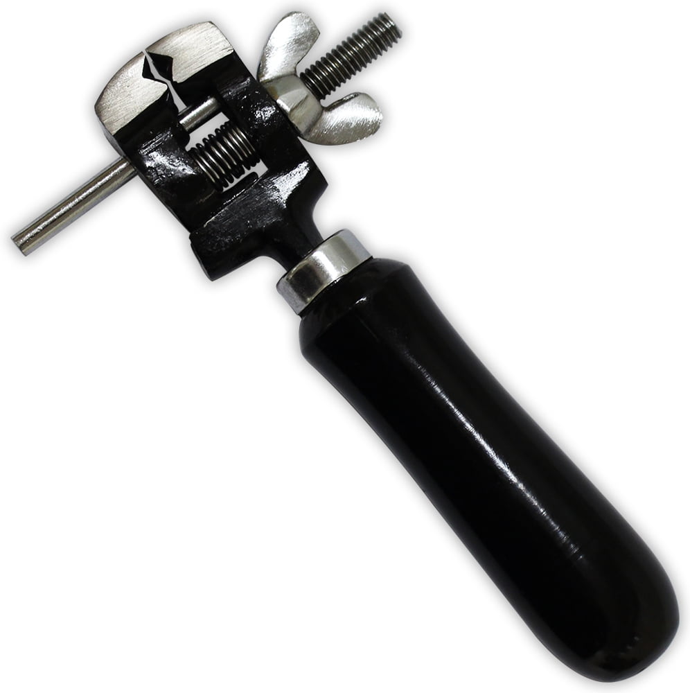 Handheld 1" Vise - 6 ½" Wooden Handle (ToolUSA: VISE-03070) - Walmart.com