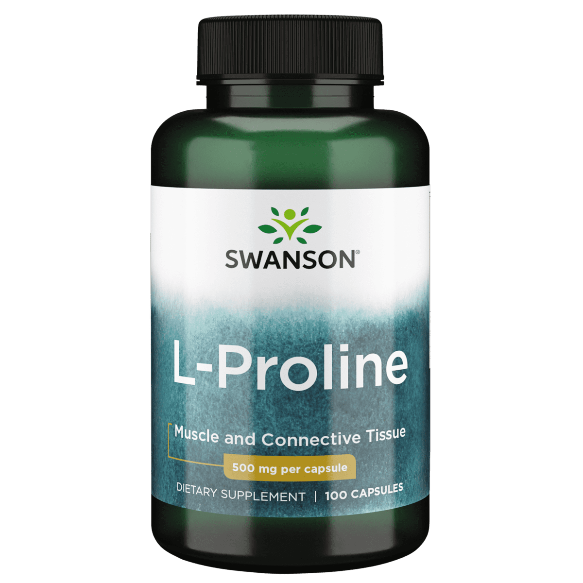 Swanson L-Proline Capsules, 500 mg, 100 Count - Walmart.com