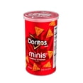 Doritos Minis Nacho Cheese Flavored Tortilla Chips Single Serve ...