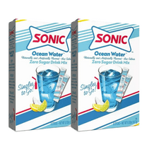 Sonic Ocean Water Flavoring Packets, SINGLES TO GO Powdered Drink Mix ...
