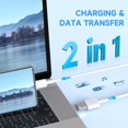 Typpkmm USB C Cable 3A Fast Charging, USB A to Type C Cord 6ft for Data ...