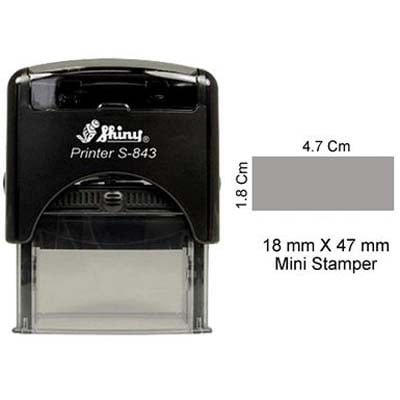 Click here for Printtoo Self Inking Shiny Rubber Stamp Custom Off... prices