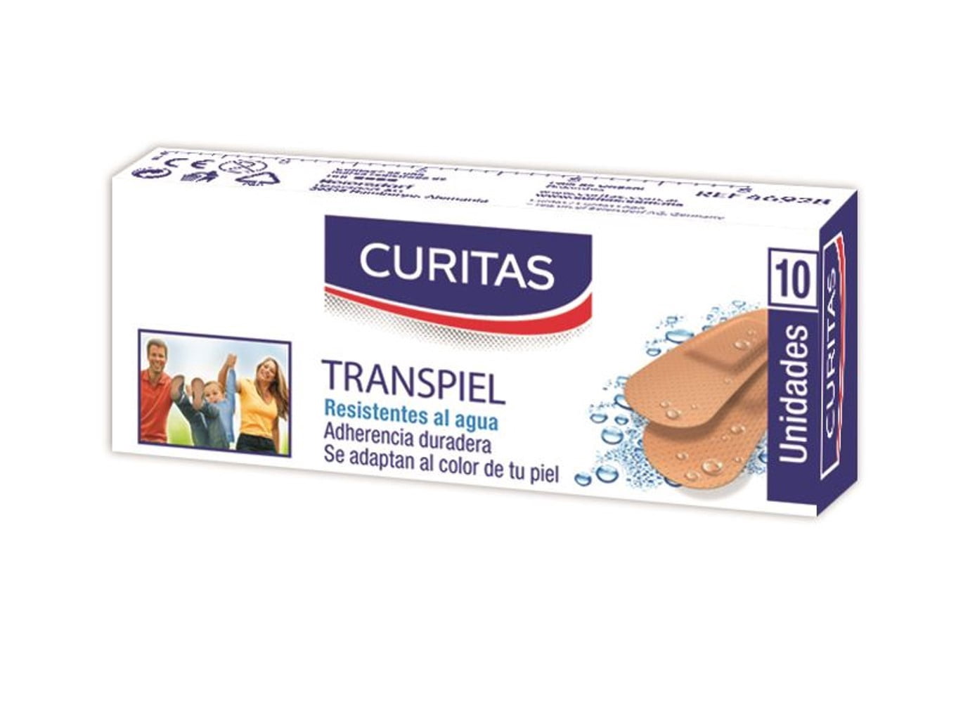 CURITAS TRANSPIEL 10 PIEZAS Curitas PIEZA | Walmart en línea