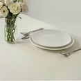 Square Tablecloth Water Resistance Antiwrinkle Spill Proof Linen ...