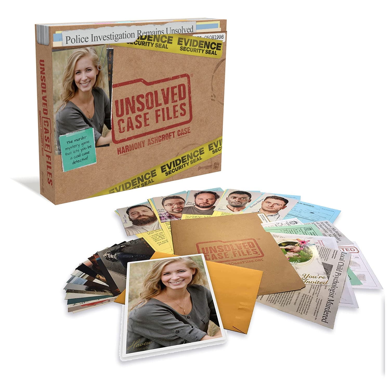 Pressman Archivos de casos sin resolver Unsolved Case Files Unsolved Case Files | Walmart en línea