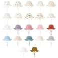 Baby Fisherman Hat Wide Brimmed Bucket Hat for Toddler Girls Infant Sun ...