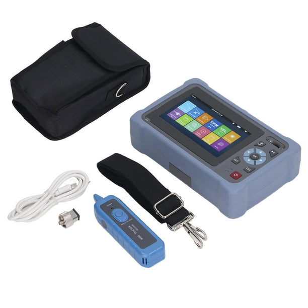 OTDR Fiber Optic Tester,4.3in Optical Time Domain Mini Fiber Optic ...