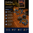 Handmade Evil Eye Tree for Home Decor Protection Tree with Blue Nazar ...