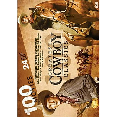 100 Greatest Cowboy Classics (DVD) - Walmart.com